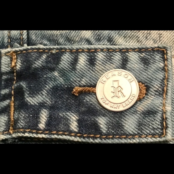 Reason | Jackets & Coats | Reason Greaser Denim Jacket | Poshmark